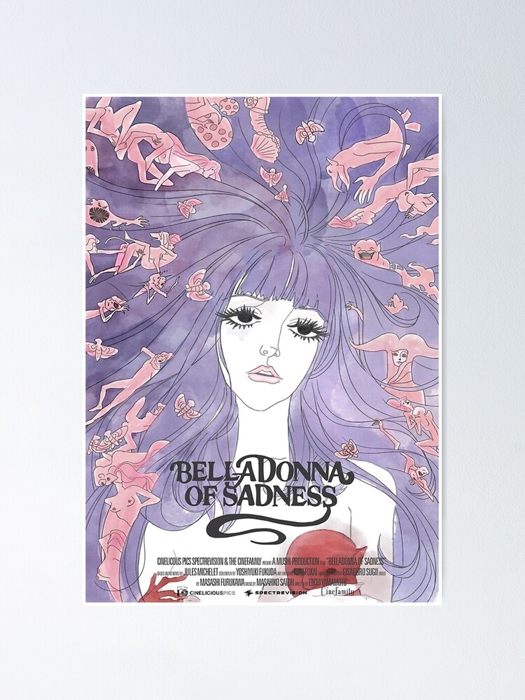 "belladonna of sadness" Poster for Sale by mauriceanderso | Redbubble