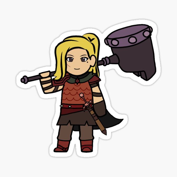 "Chibi Sasha" Sticker by cnorman | Redbubble