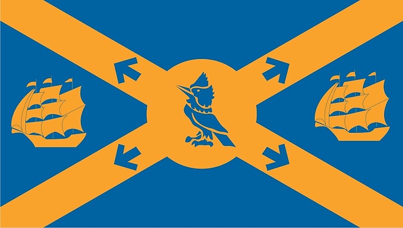 "Flag of Halifax, Nova Scotia " by abbeyz71 | Redbubble