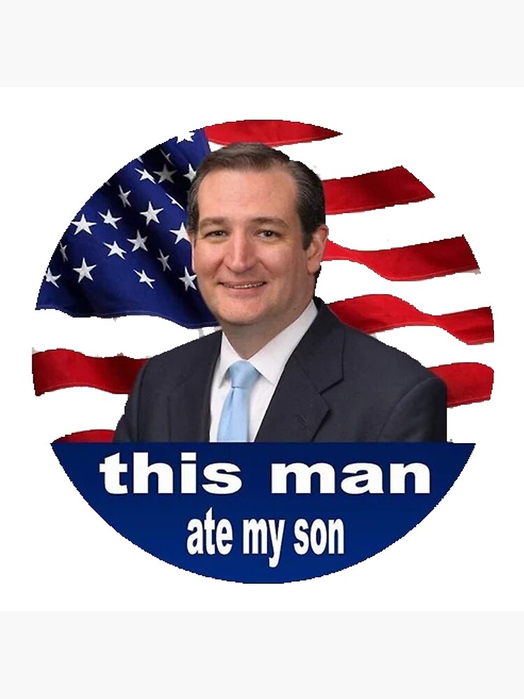 "This Man Ate My Son" Poster for Sale by martinholsten | Redbubble