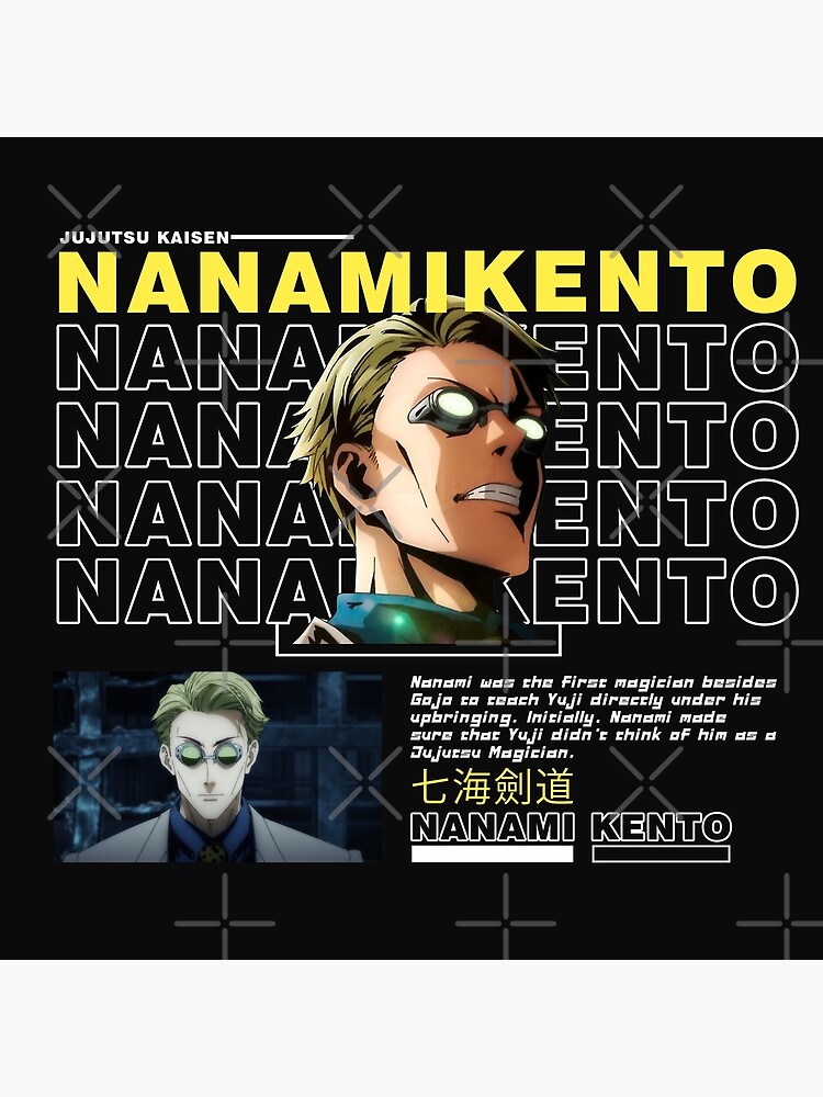 "Nanami Kento Jujutsu Kaisen" Art Print by AthengId | Redbubble