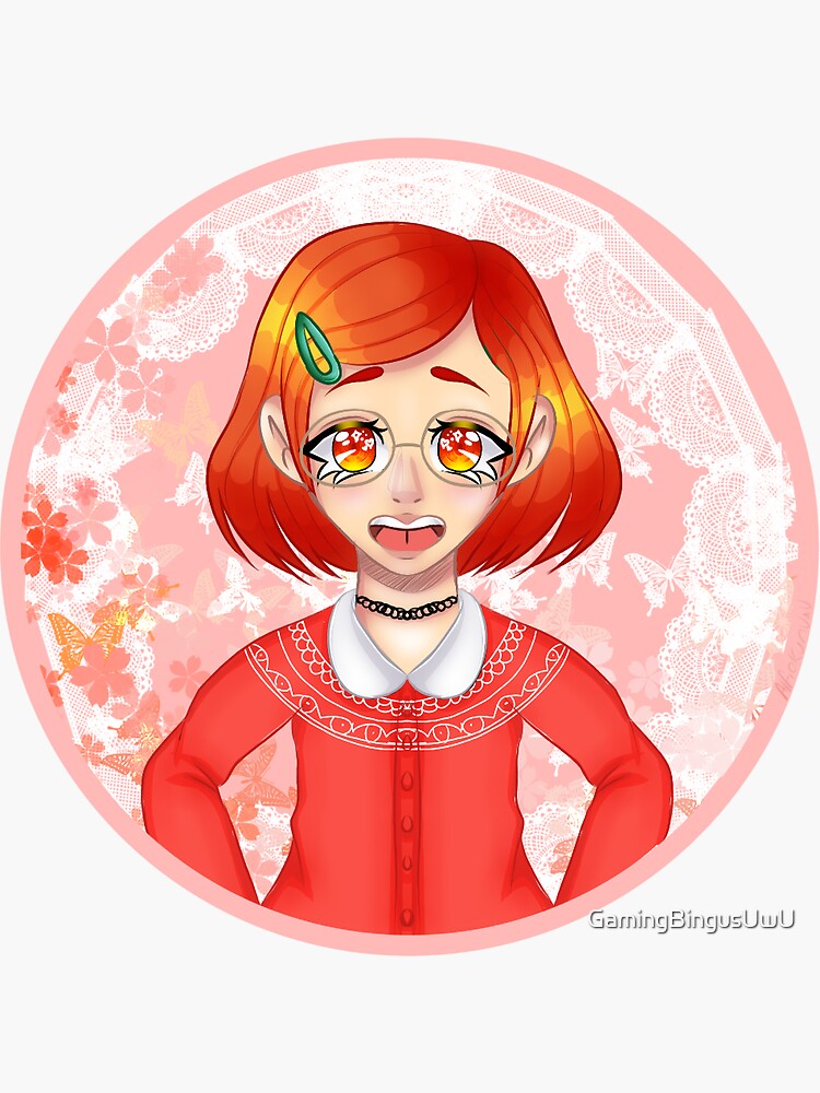 "Mei Mei!!" Sticker by GamingBingusUwU | Redbubble