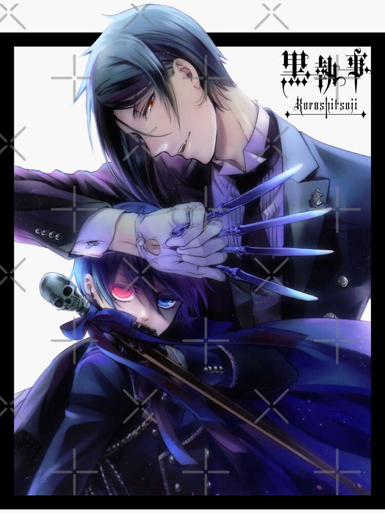 "BLACK BUTLER" Sticker by CyberPnk | Redbubble