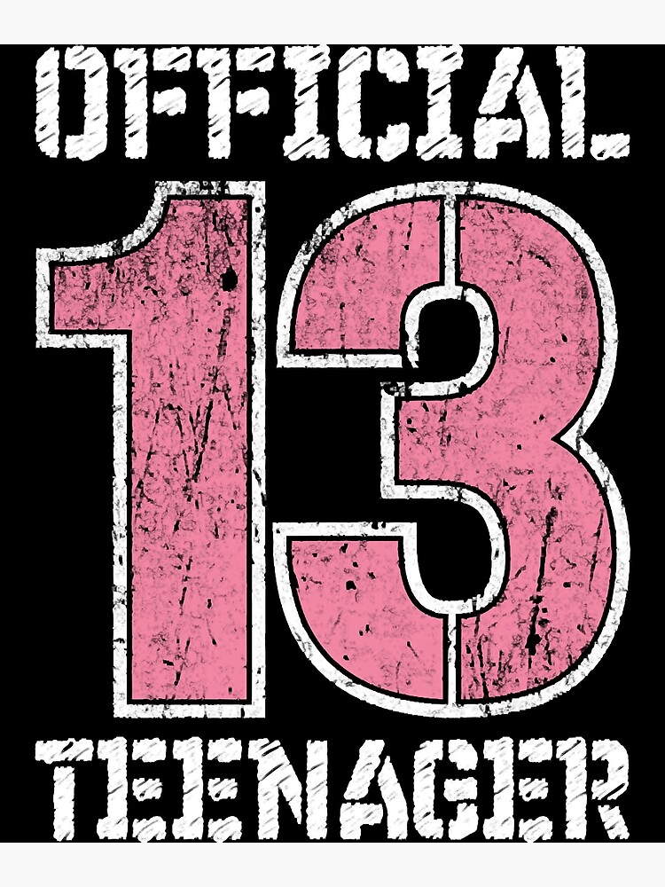 Póster «13 años cumpleaños oficial adolescente» de NicoleIdelisa ...