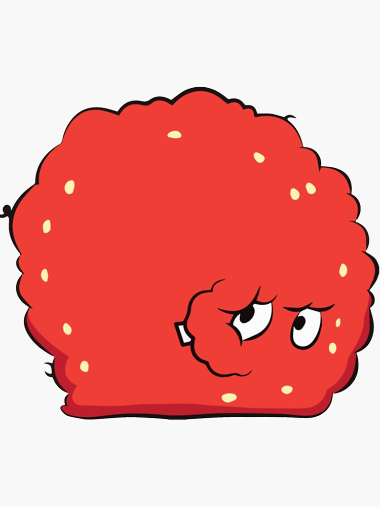 "Meatwad " Sticker for Sale by myShirtStorez | Redbubble