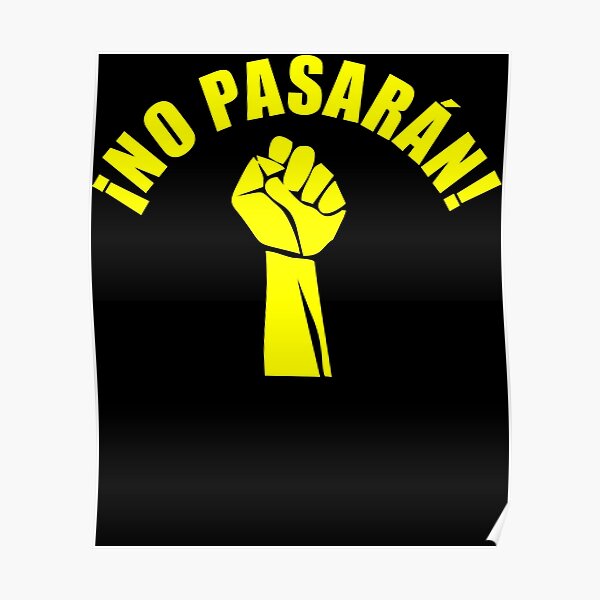 "Riot No Pasaran" Poster for Sale by jonnellreginia | Redbubble