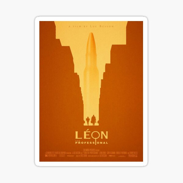 "Leon the professional " Sticker by funnstores009 | Redbubble