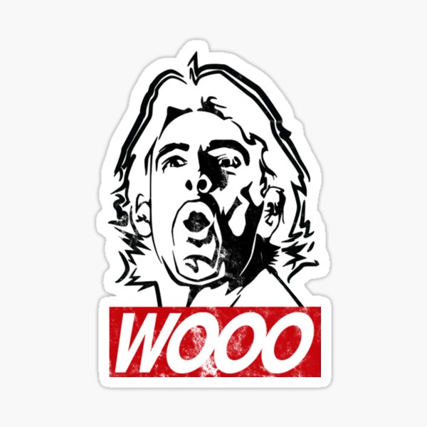 "WOOOO! Ric Flair" Sticker by Sherak2003 | Redbubble