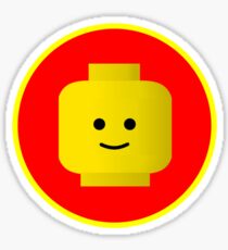 Lego Face Stickers | Redbubble