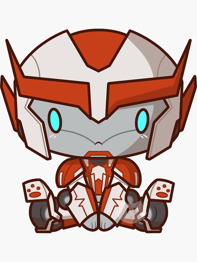 "Smol chibi Bean (tfp Ratchet)" Sticker for Sale by Firima | Redbubble