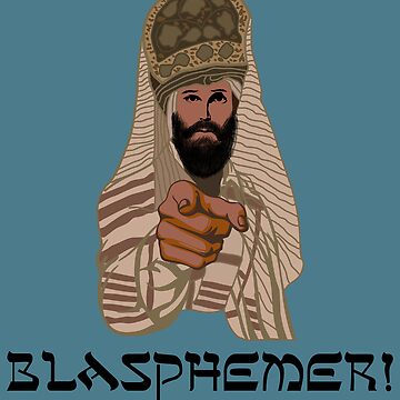 "Monty Python Blasphemer" Sticker for Sale by Bonzo61 | Redbubble