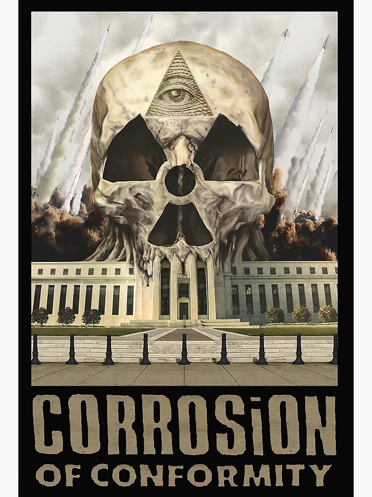 "corrosion of conformity-LOGO" Poster for Sale by gmettrick8 | Redbubble