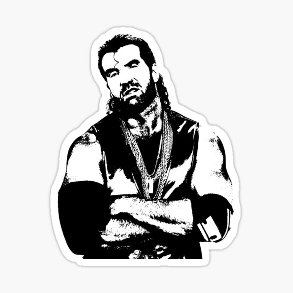 "Razor Ramon --" Sticker by zaevina | Redbubble