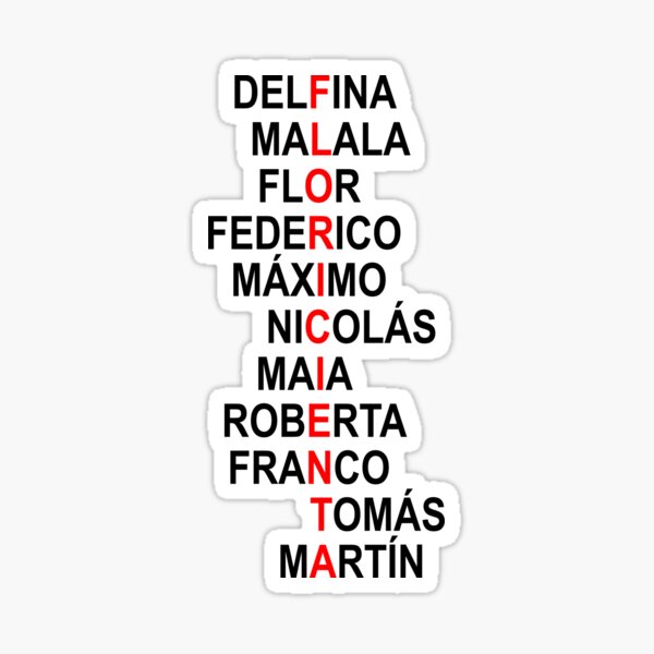 "Floricienta" Sticker by Vale-tvseries | Redbubble