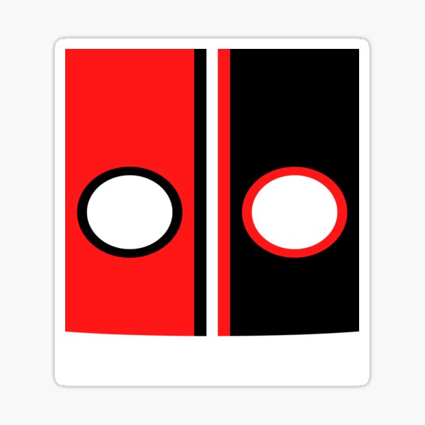 "Sixties Mod Red Black And White | Beautiful Art Work Attractive ...