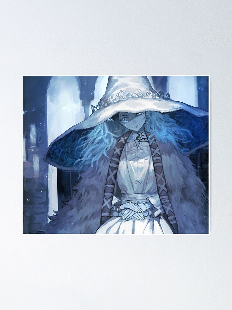 "Ranni The Witch Sitting" Poster by millerelark969 | Redbubble