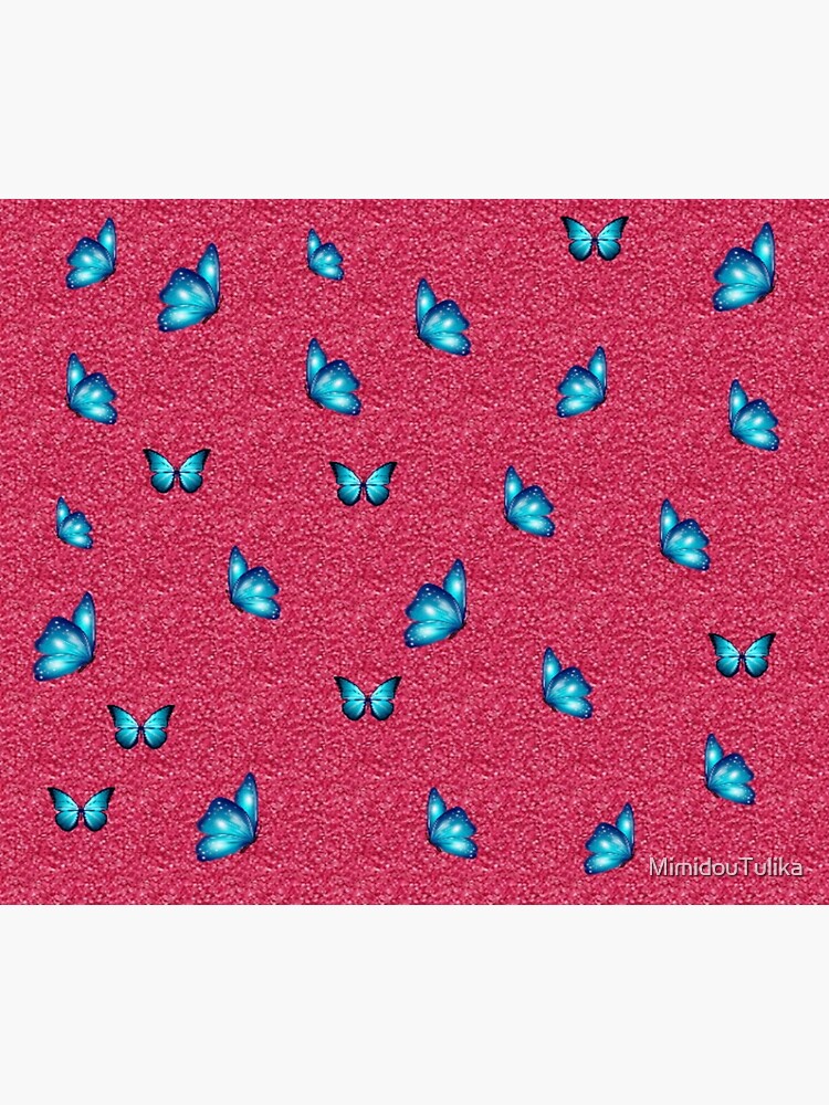"Blue buterflies,pinkish background, Butterflies, butterfly ...
