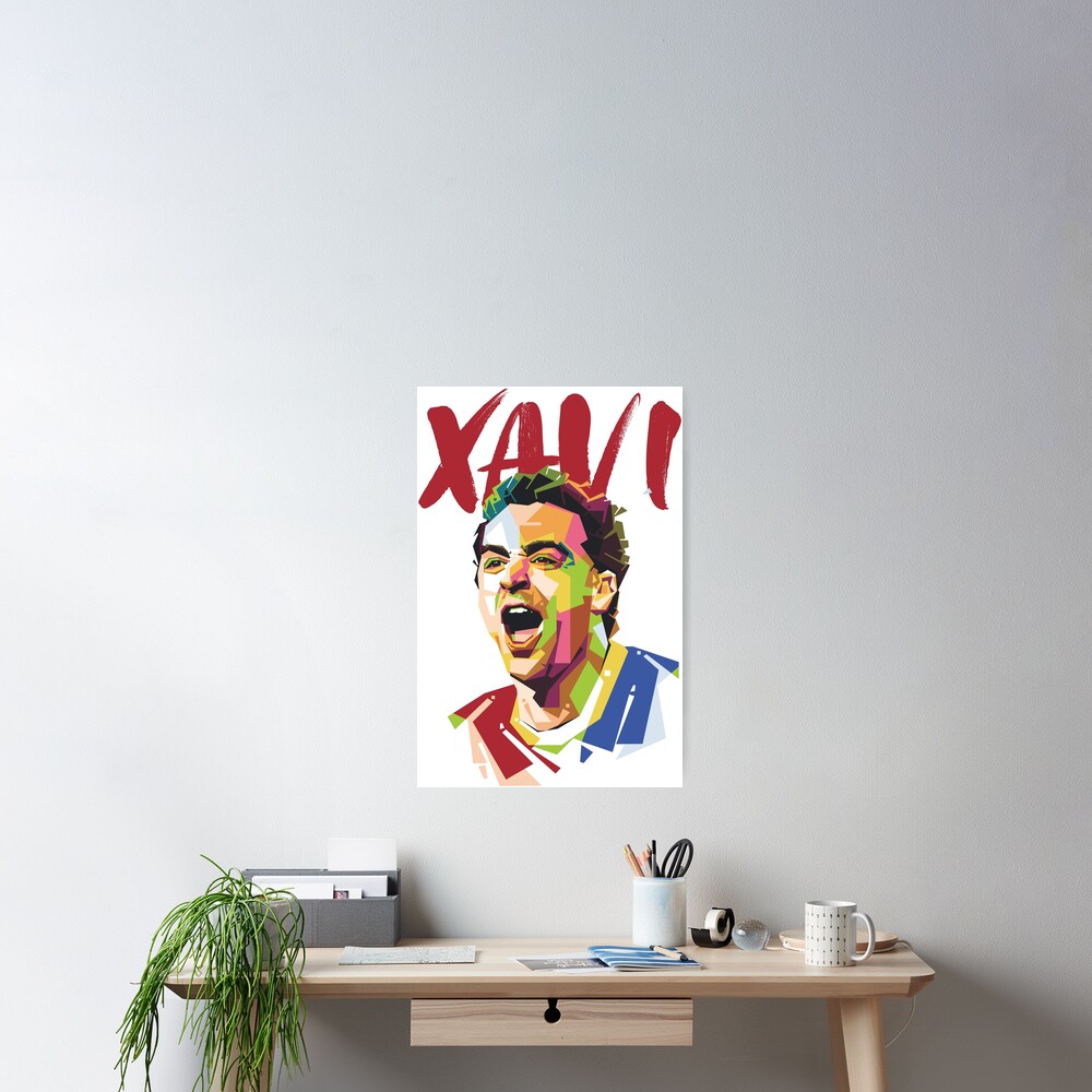"Xavi Hernandez" Poster for Sale by techshirtstore | Redbubble