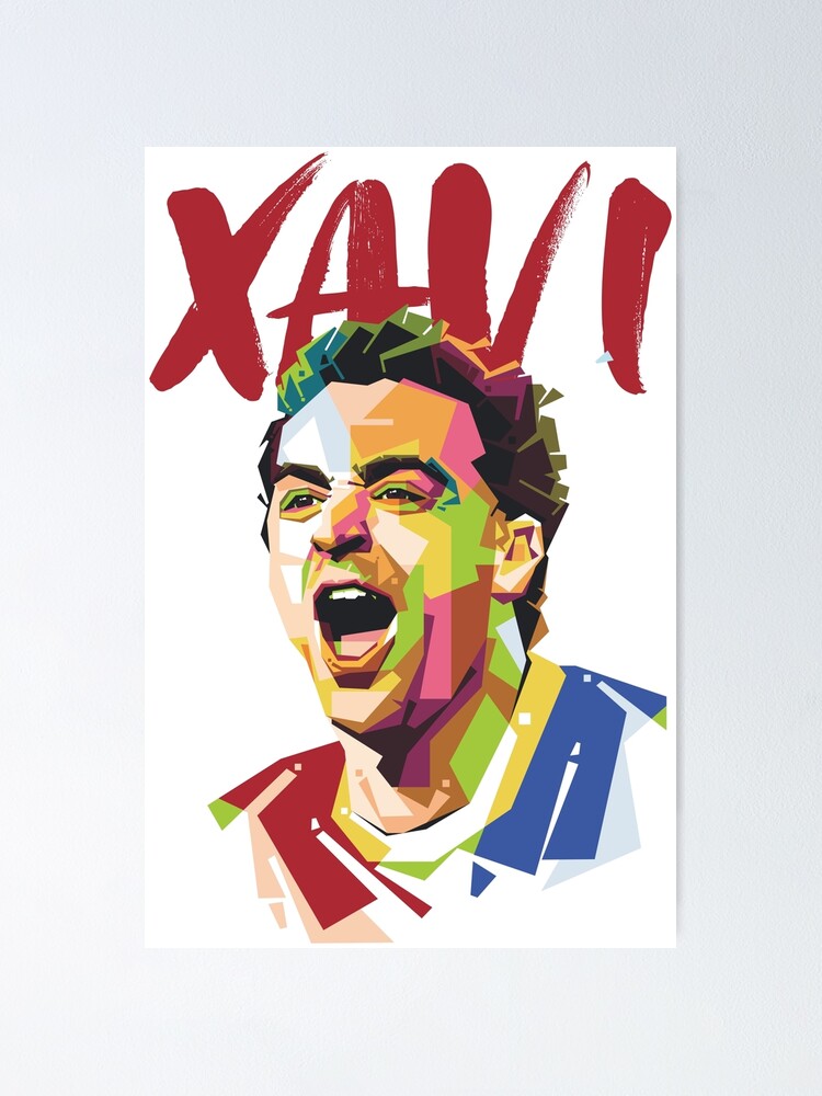 "Xavi Hernandez" Poster for Sale by techshirtstore | Redbubble