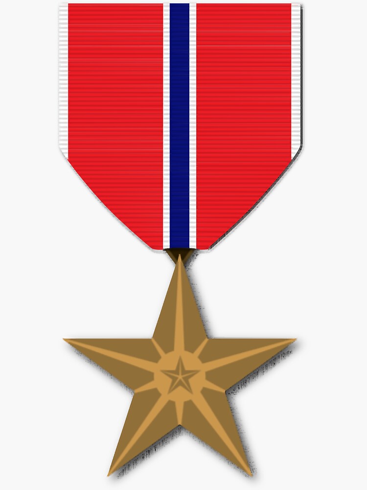 "Bronze Star" Sticker by HasietYabom | Redbubble
