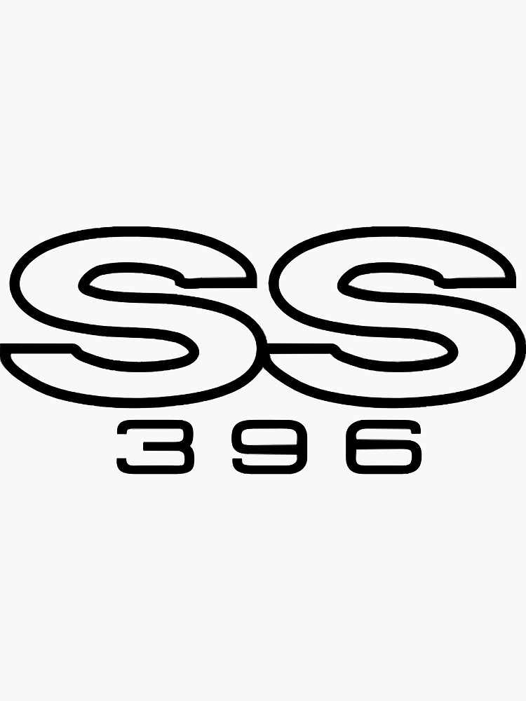 "Chevy SS 396 emblem - Autonaut.com" Sticker by HasietYabom | Redbubble