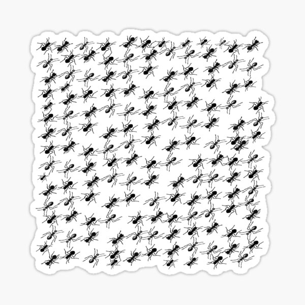 "Ants, Ants" Sticker by manuwe-design | Redbubble