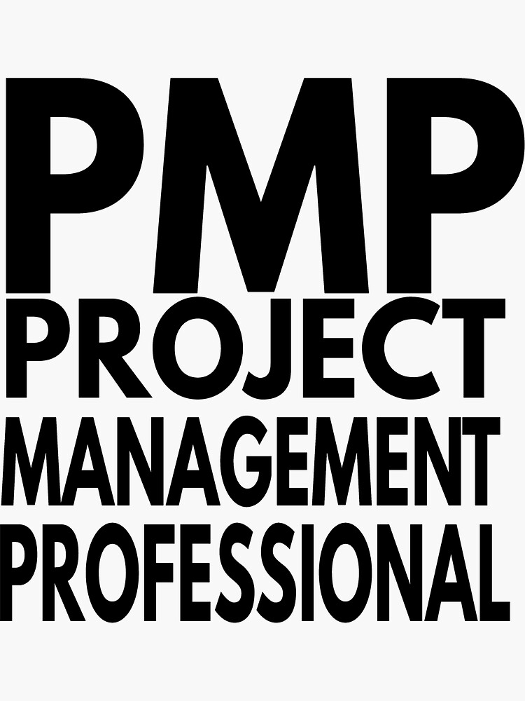 "Project Manager - Project Management Professional Gift" Sticker by ...