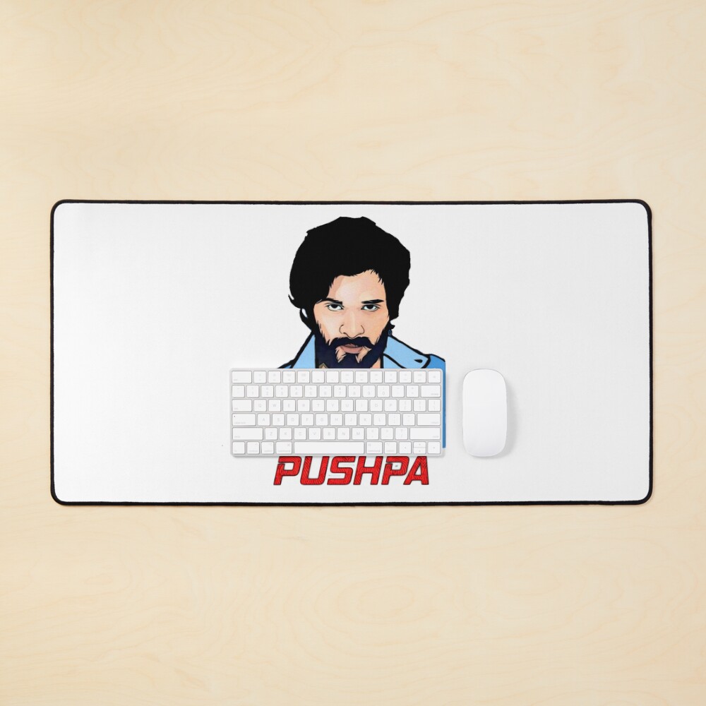 "Pushpa Movie Sticker" Poster for Sale by harveyqueen | Redbubble