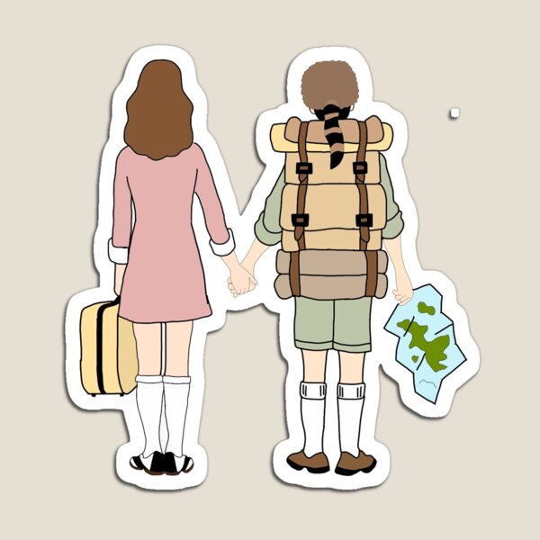 Suzy And Sam Magnet For Sale By Graceannjohnson Redbubble