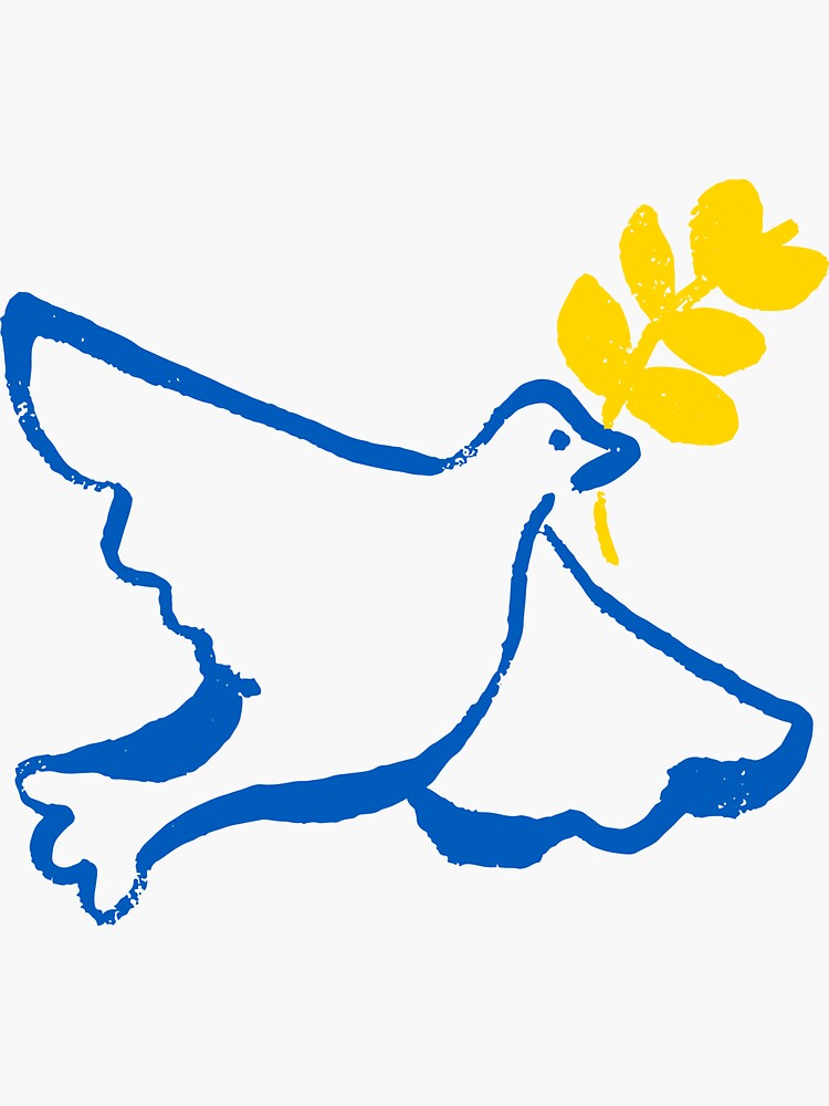 "Ukrainian bird sticker" Sticker by Ukrainians | Redbubble