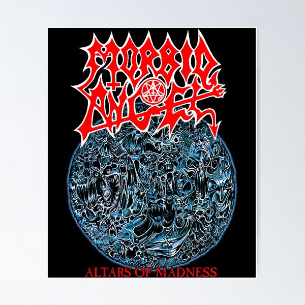 "Morbid Angel - Altars of Madness" Poster for Sale by RoseannTrujillo ...