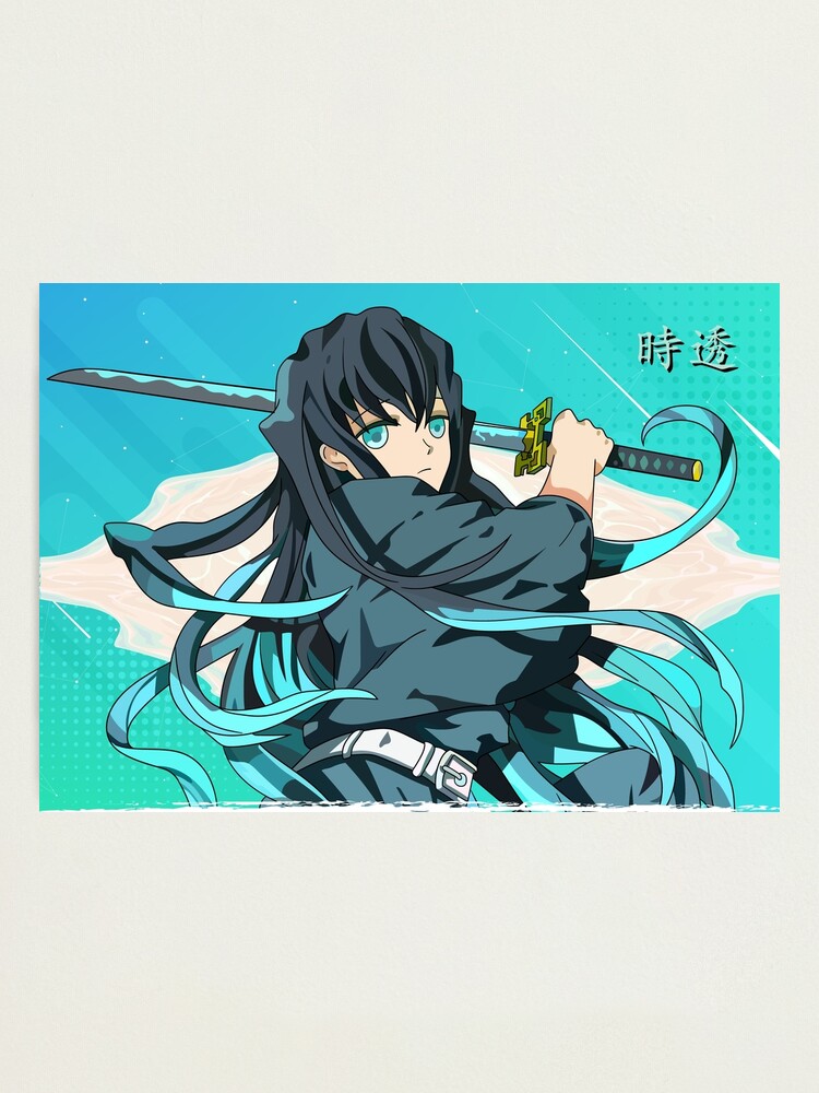 "Muichiro Tokito Mist Hashira Skyfall | Kimetsu No Yaiba" Photographic ...