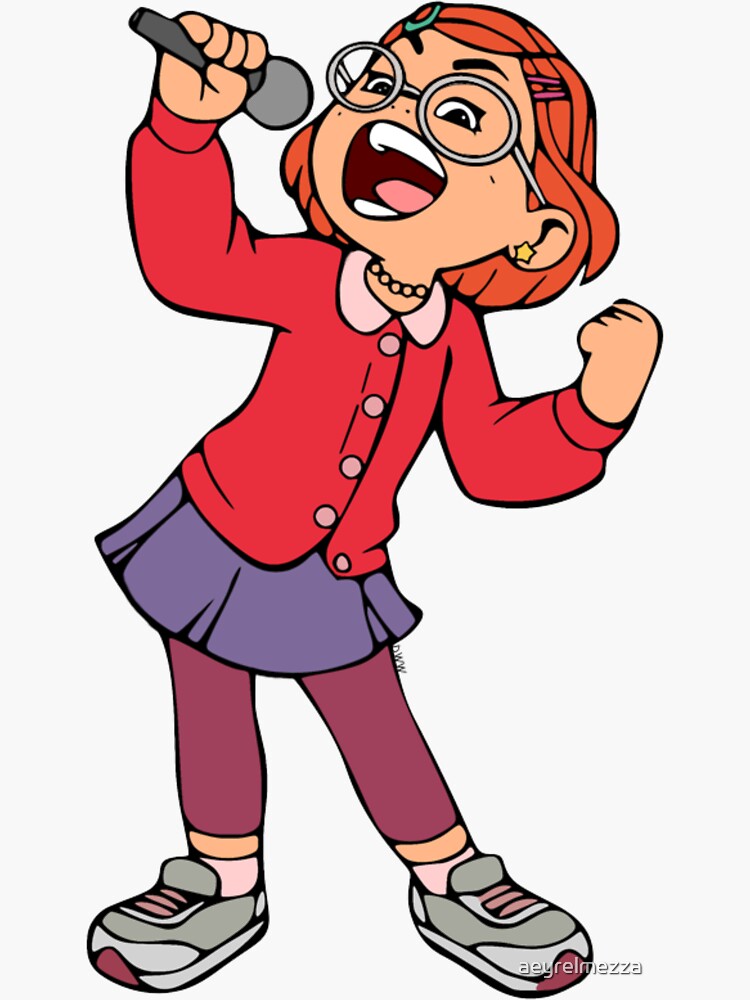 "Turning Red Mei Lee" Sticker by aeyrelmezza | Redbubble