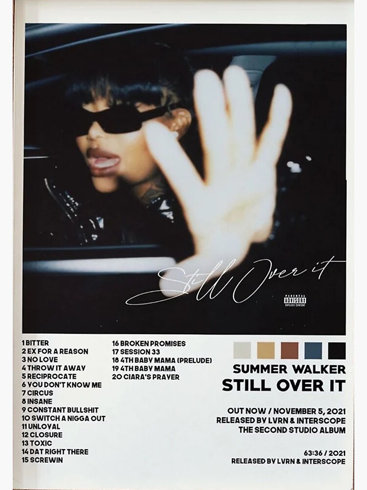 Still Over It Album Cover Poster Premium Matte Vertical Poster