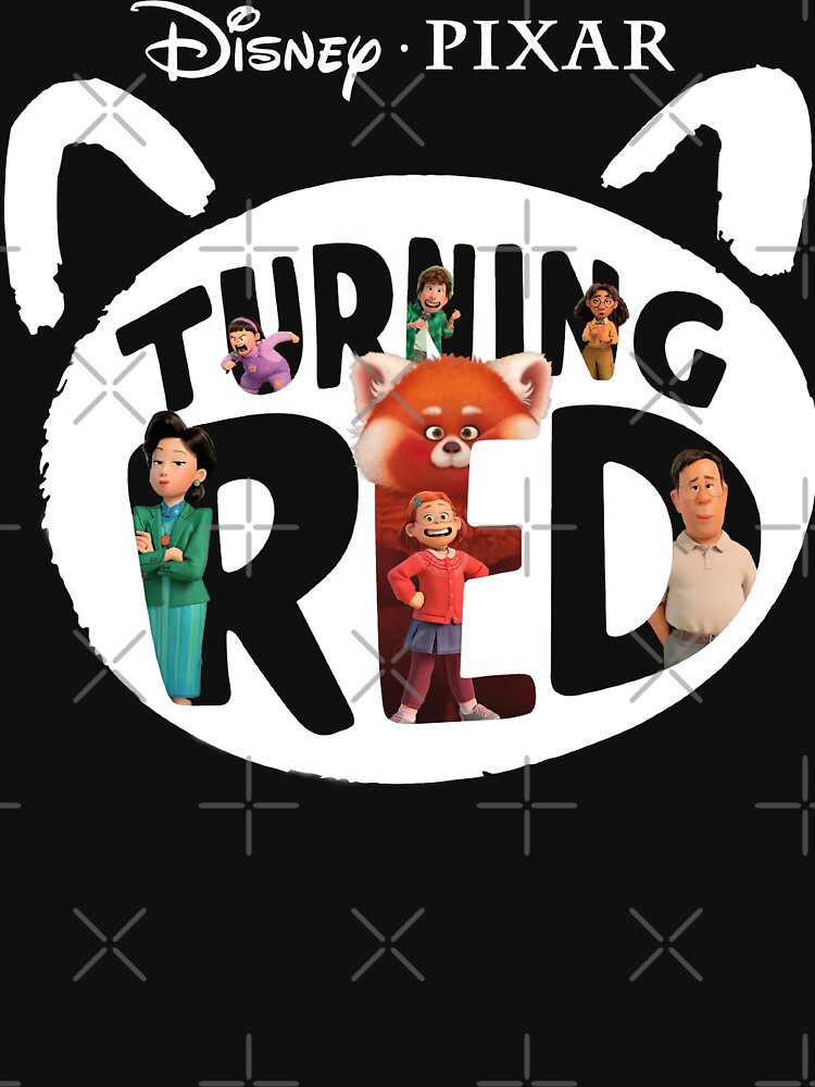 "Turning Red Logo" T-shirt by Barbararecher | Redbubble
