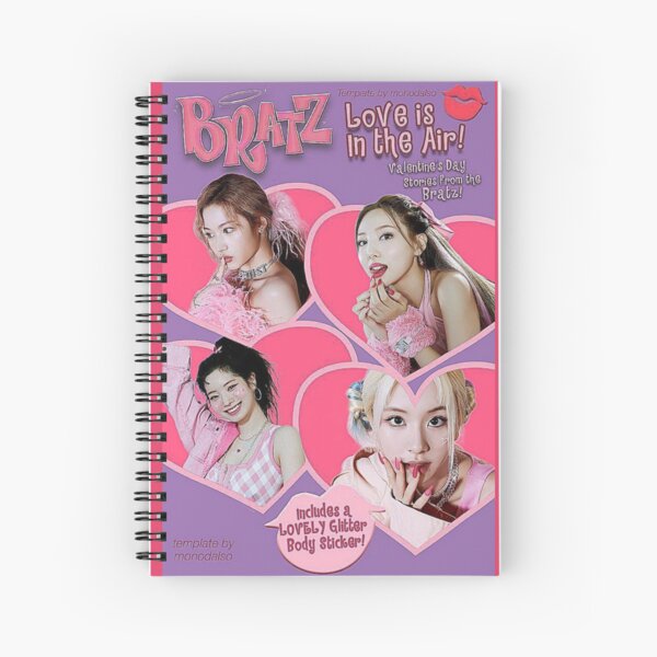 "Nayeon, Chaeyoung, Sana and Dahyun bratz aesthetic " Spiral Notebook ...