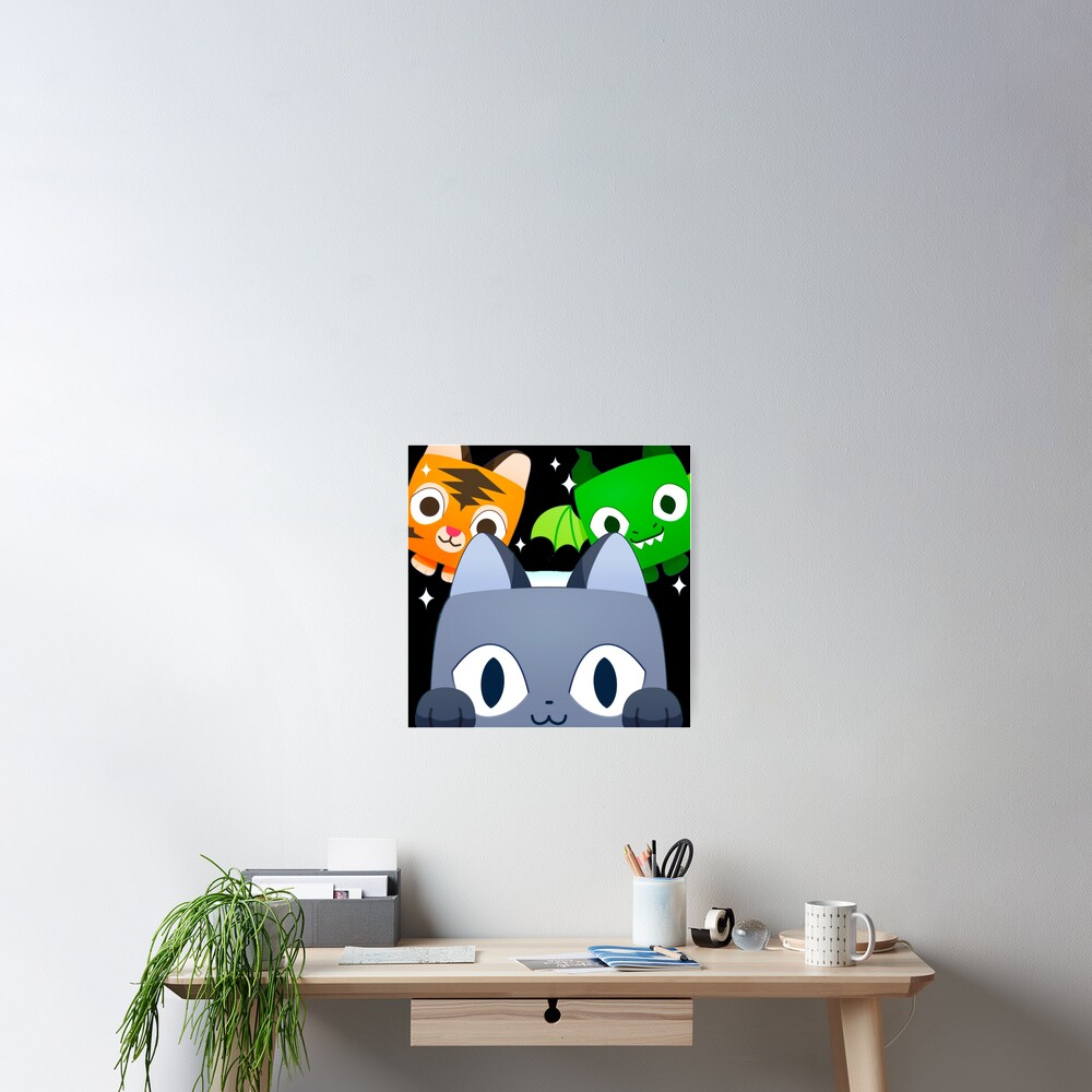 "pet simulator x" Poster by Hbouddach | Redbubble
