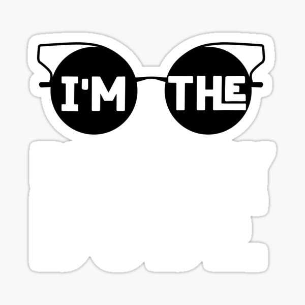 "Cracker Dude I Am The Birthday Dude Funny Stale Cracker " Sticker by ...