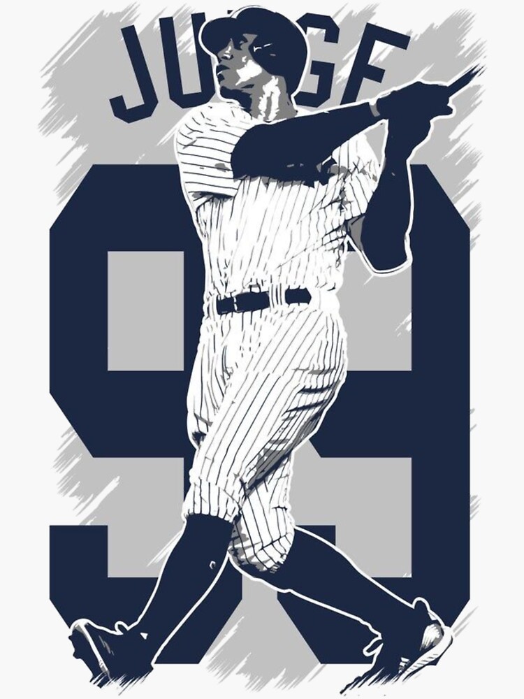 "Aaron Judge" Sticker by Tetengenta | Redbubble