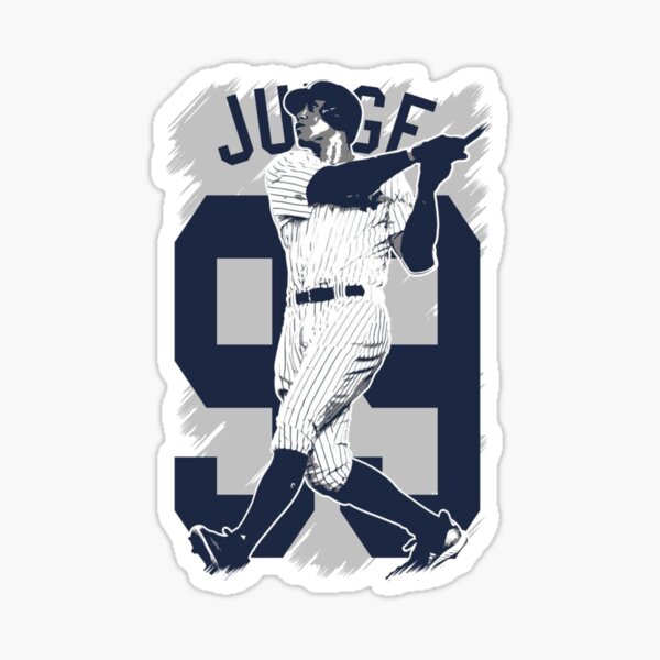 "Aaron Judge" Sticker by Tetengenta | Redbubble