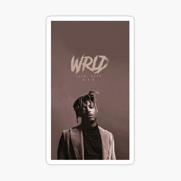 "Juice WRLD" Sticker by K4lend4r | Redbubble