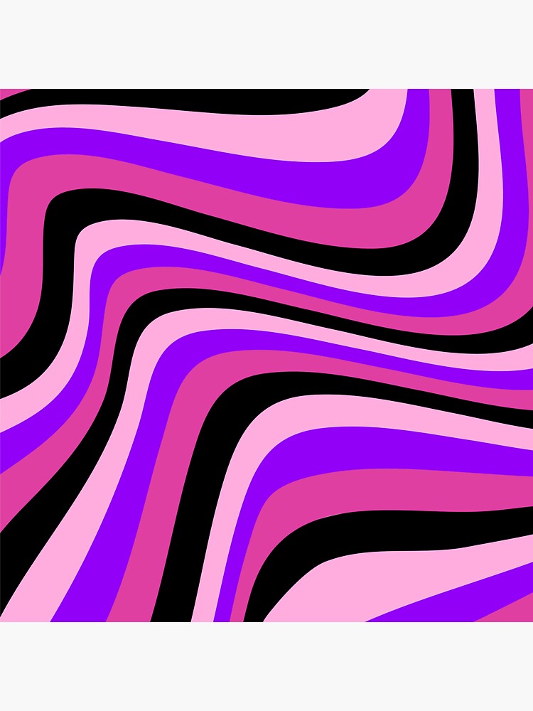 "Subtle Omnisexual Wave Pattern, Discreet Aesthetic Omni Pride" Sticker ...