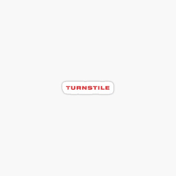 "BEST SELLER - Turnstile Merchandise" Sticker by dhinah27 | Redbubble