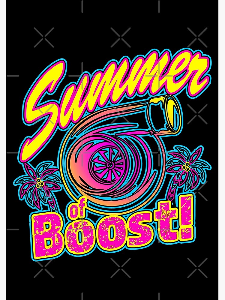 "Summer Of Boost Graphic - Sticker - Photograph - Art work - Display on ...