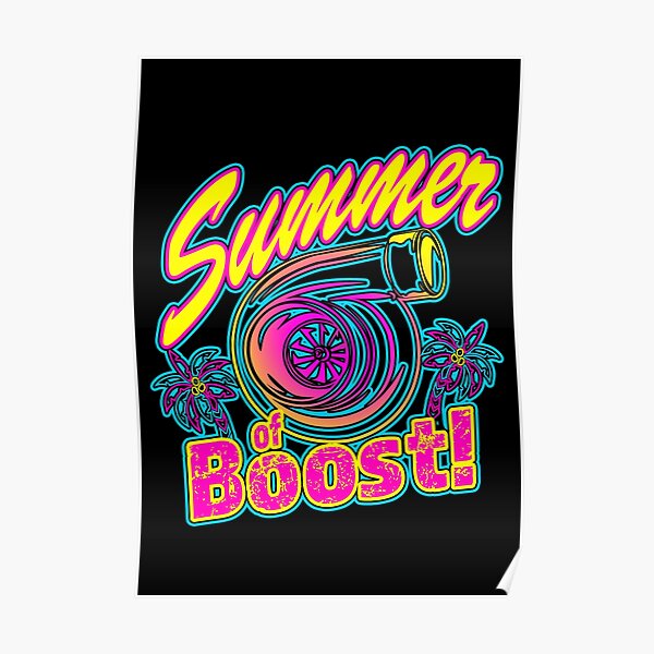 "Summer Of Boost Graphic - Sticker - Photograph - Art work - Display on ...