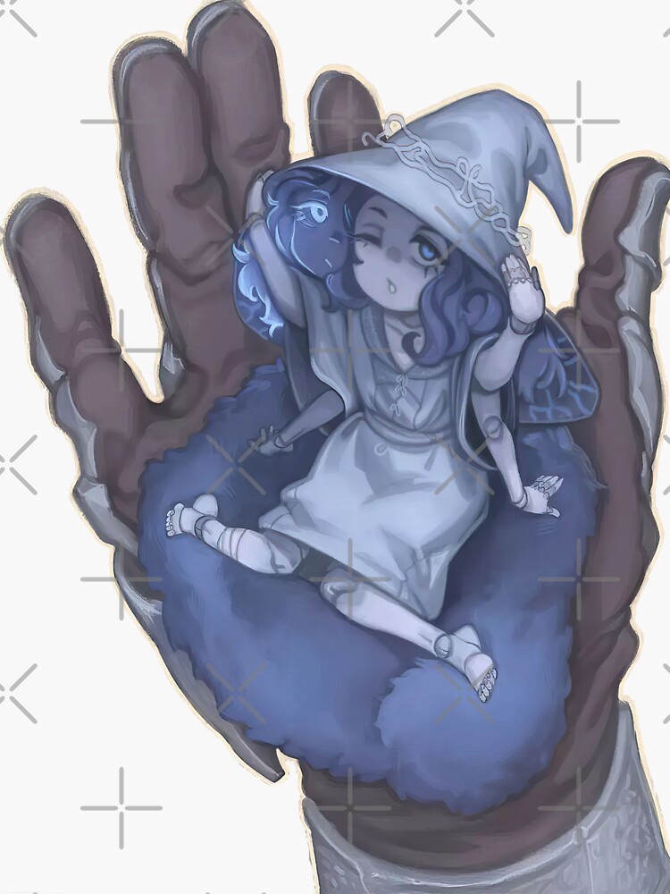 "Miniature Ranni" Sticker by VanessaCrowder | Redbubble