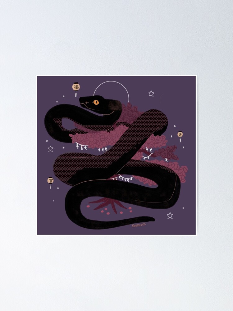 "Familiar - Tokara Habu" Poster by straungewunder | Redbubble