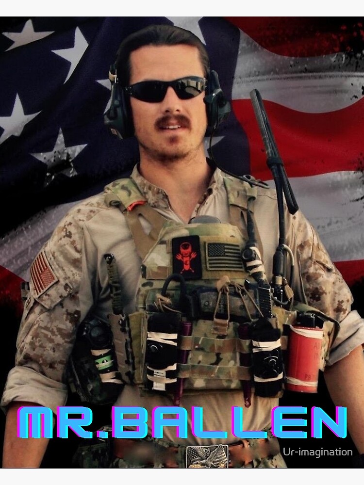 "Mr Ballen" Poster for Sale by Ur-imagination | Redbubble