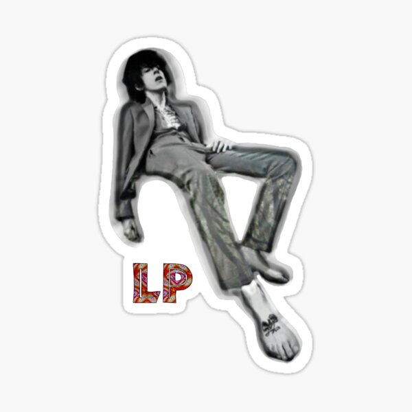 "LP SINGER MUSICIAN WITH SIGN LAURA PERGOLIZZI" Sticker for Sale by ...