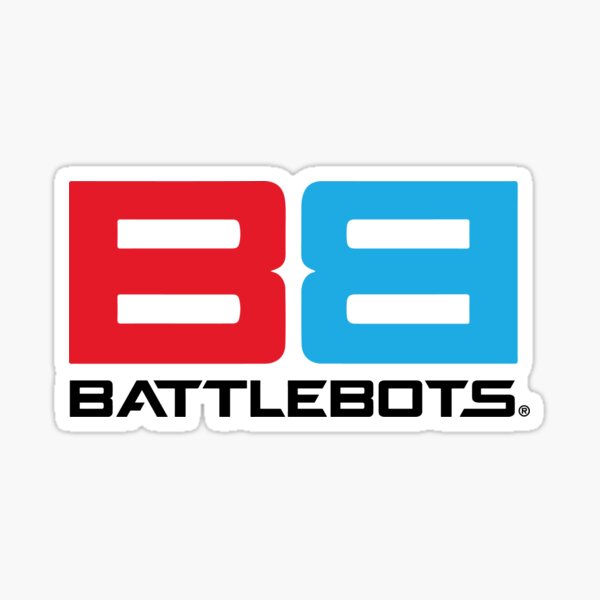 "battlebots logo" Sticker by ESTAFOX | Redbubble